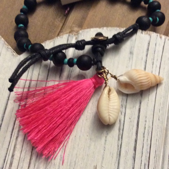 Jewelry | Seashells Tassel Anklet New | Poshmark